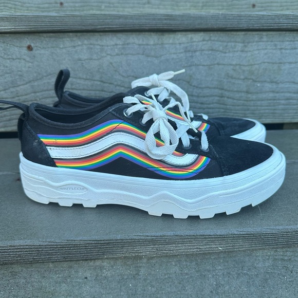 Vans | Shoes | Vans Sentry Old Skool Ultra Cush Wafflecup Lgbtq Pride ...